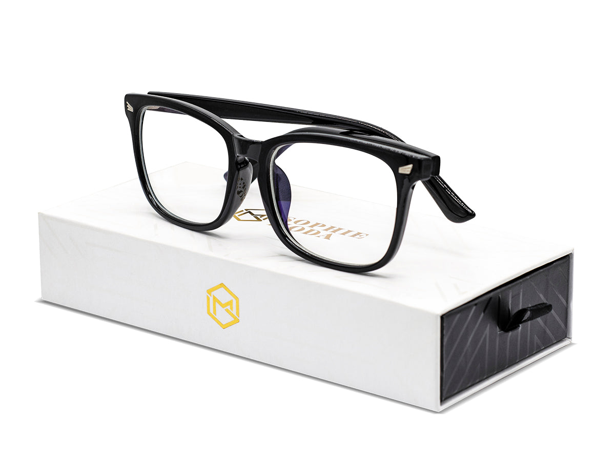 Classic Blue Light Glasses – SOPHIE MODA UK